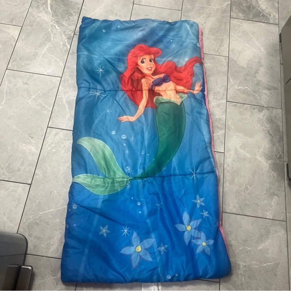 Disney | Bedding | Little Mermaid Disney Youth Sleeping Bag Ariel Kids ...
